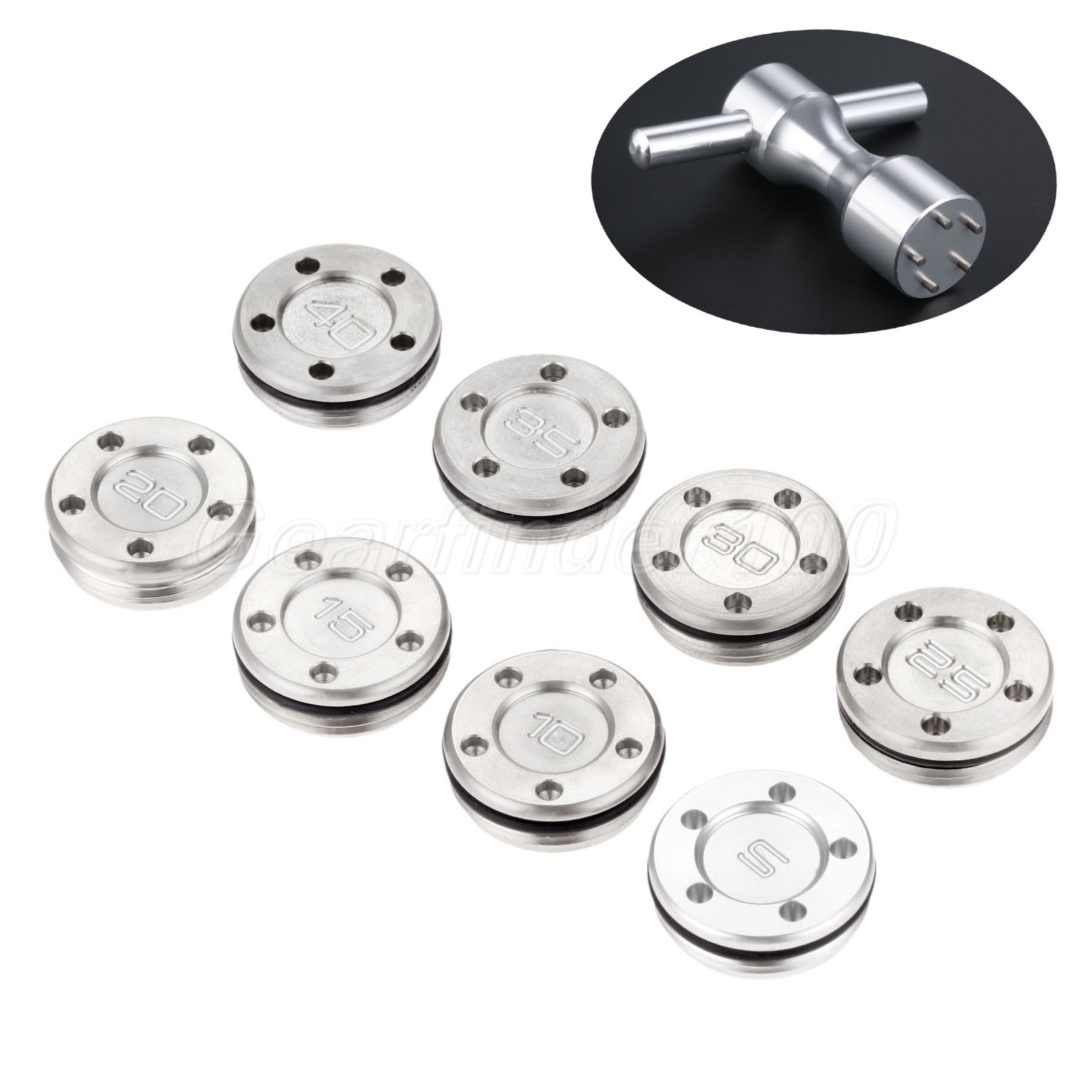 Silver Golf Putter Weights Golf Custom Weights Titleist Scotty Cameron ...